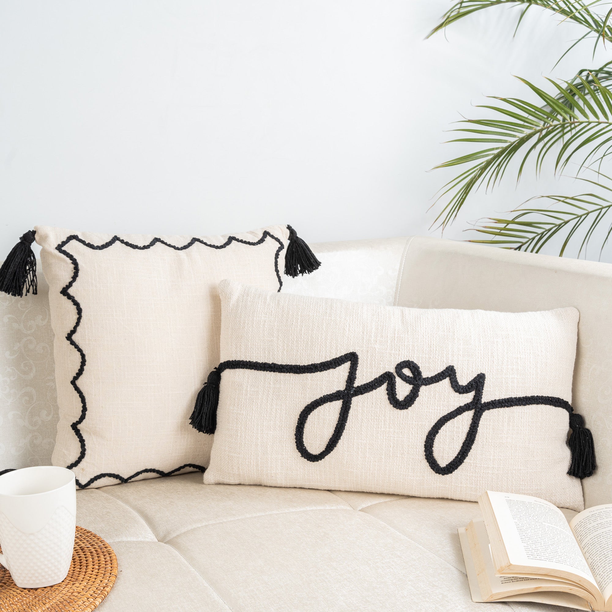 Buy Artisanal Joy Cushion Covers - Set Of Two Online In India - TROOST | TROOST